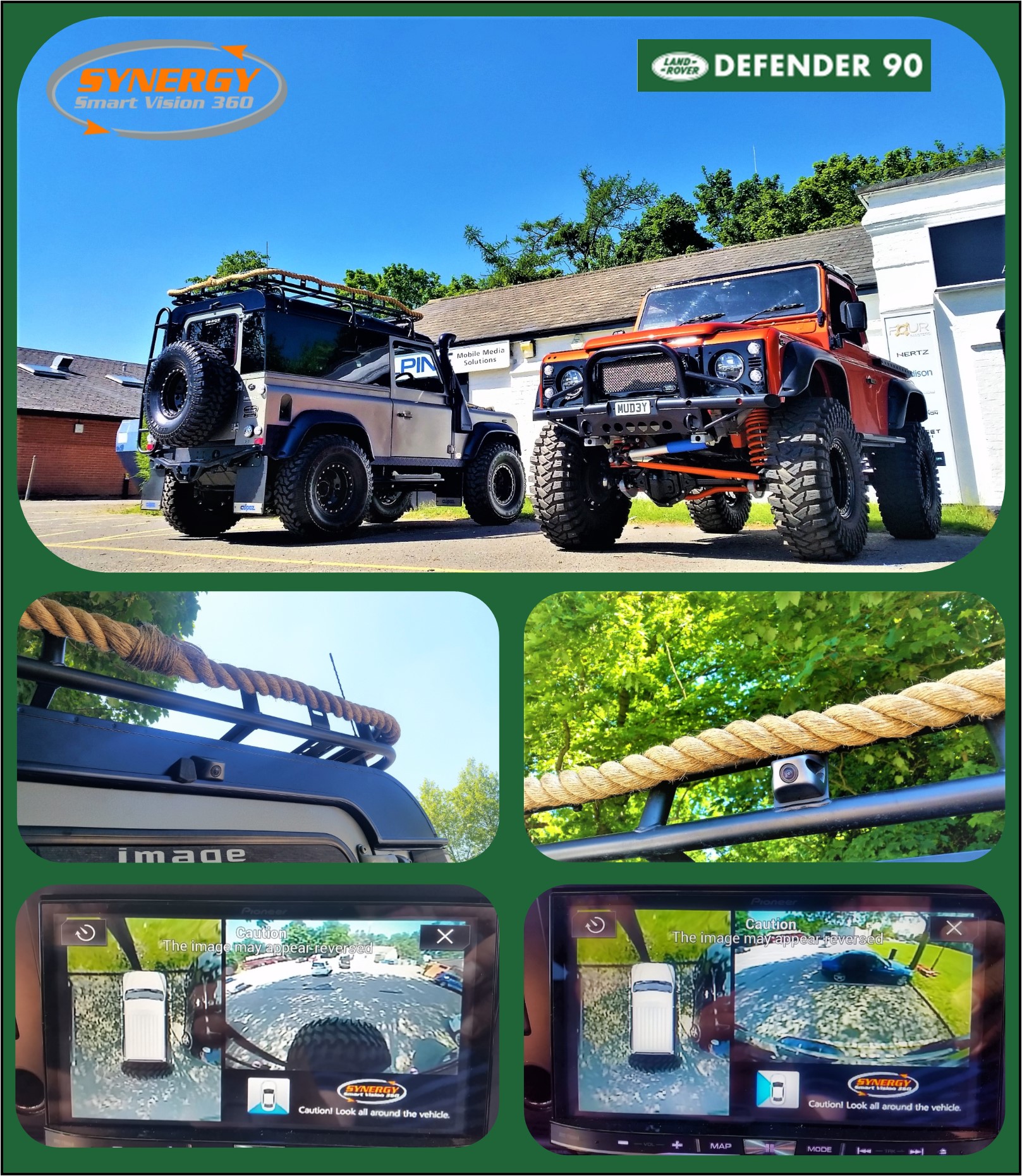 Smart Vision 360 - Land Rover Defender - Synergy Automotive Electronics