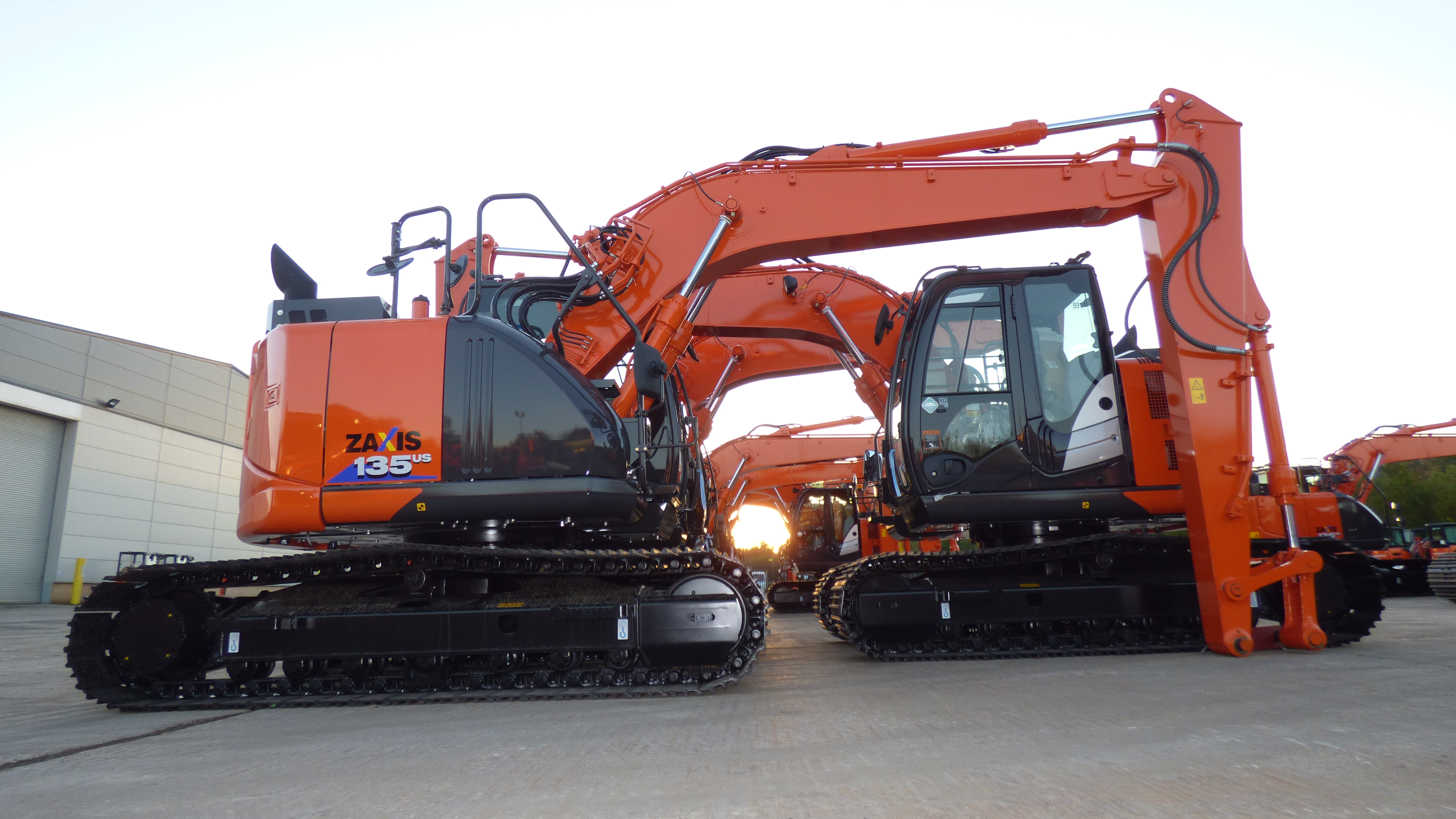 Hitachi ZX135 for Synergy Smart Vision 360 Camera System - beautiful ...