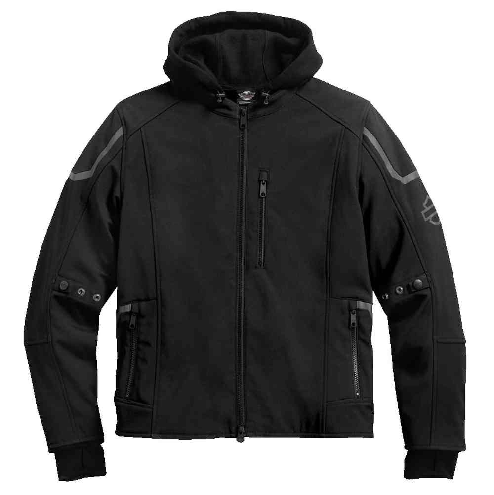 Harley-Davidson® Men's Zealot 3-IN-1 Soft Shell Riding Jacket, Black ...