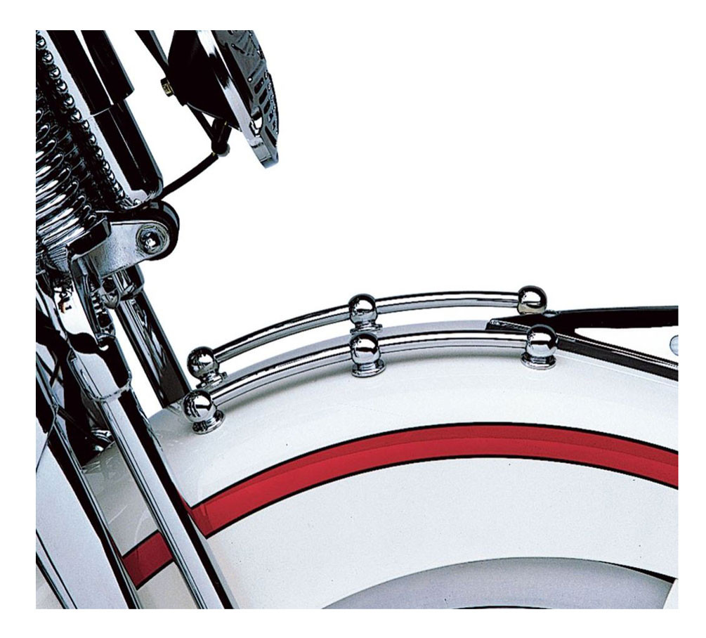 Harley-Davidson® Front Fender Rail & Stanchion Kit - Chrome Finish ...