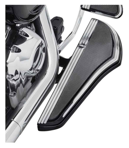 Harley-Davidson® Defiance Rider Footboard Kit Black Anodized Machine ...