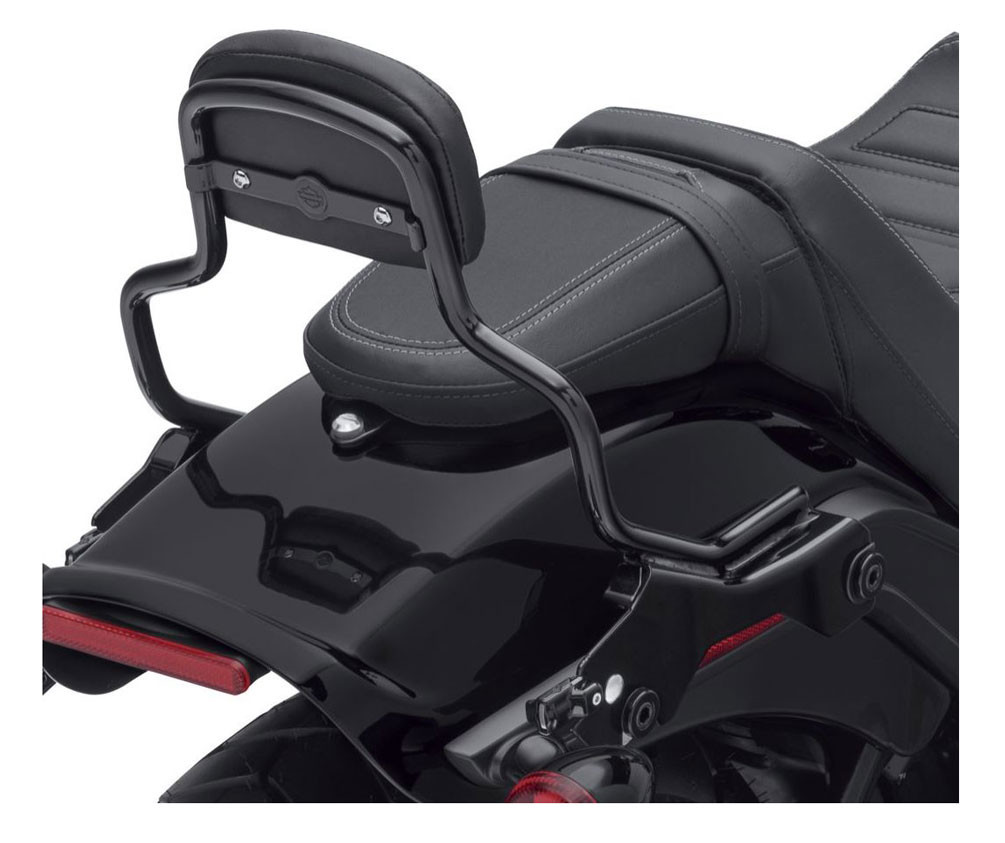 Harley-Davidson® HoldFast Sissy Bar Upright - Short, Gloss Black Finish ...