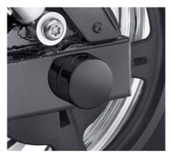 Harley-Davidson® Bar & Shield Rear Axle Cover Kit, Gloss Black Finish ...