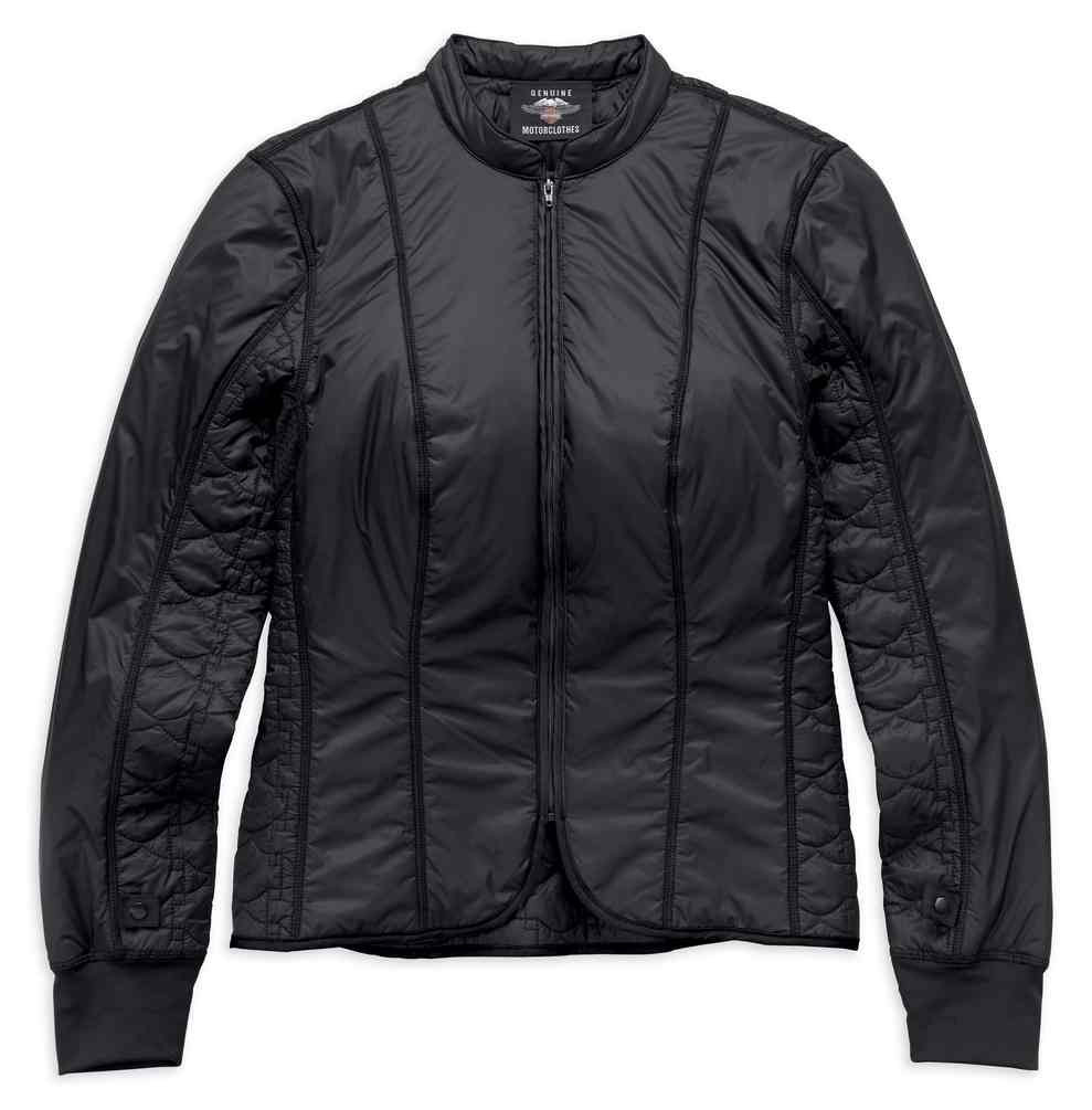 Harley-Davidson® Women's Maize Vented Vintage Leather Jacket, Black ...