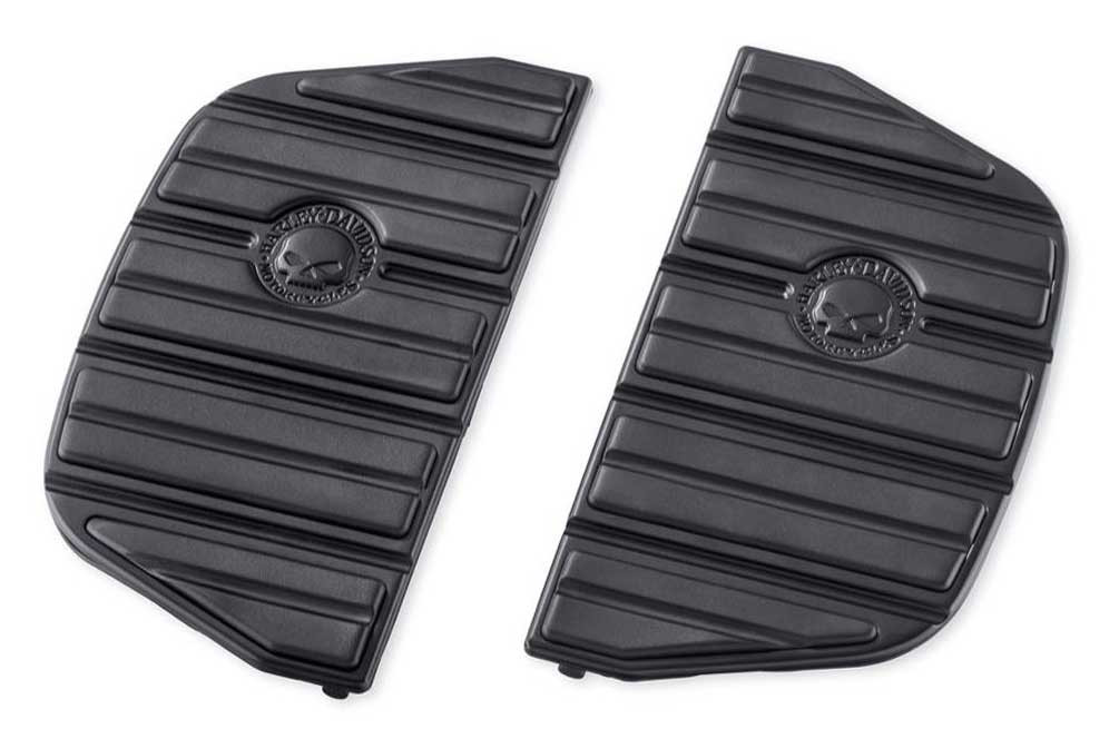 Harley-Davidson® Willie G Skull Traditional Passenger Footboard Insert ...