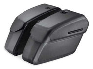 Harley-Davidson® Rigid Leather Locking Saddlebags, Fits XL Models ...