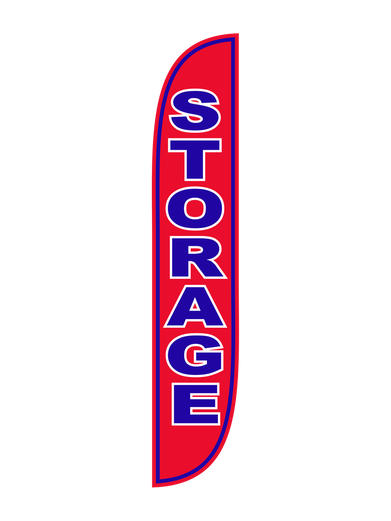 Storage Feather Flag