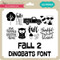 Fall 2 Dingbats - Lori Whitlock's SVG Shop
