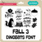 Fall 3 Dingbats - Lori Whitlock's SVG Shop
