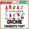 Gnome Dingbats Font - Lori Whitlock's SVG Shop