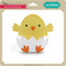Box Card Easter Chick - Lori Whitlock's SVG Shop