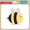 Shaped Card Bee - Lori Whitlock's SVG Shop