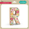 3-D Alphabet Letter R - Lori Whitlock's SVG Shop