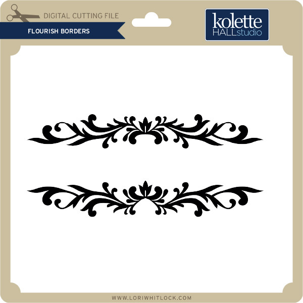 Flourish Borders - Lori Whitlock's SVG Shop