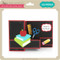 Pop Up Box Card School Books - Lori Whitlock's SVG Shop