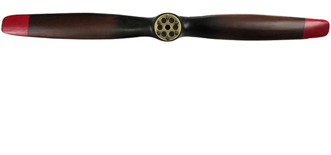 Small Red Stripe Propeller - Shop Mighty 8th