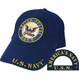 U.S. Navy Round Seal Baseball Cap - Shop Mighty 8th