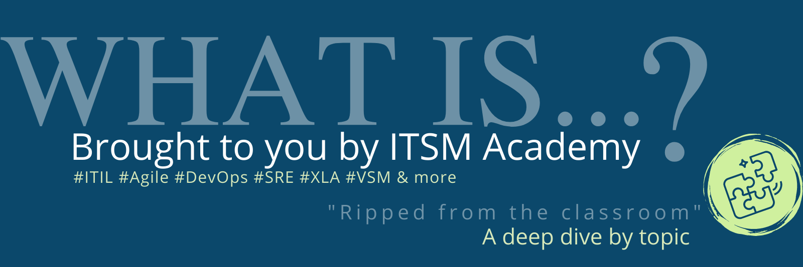 IT Service Management Training & Certifications | ITSM Academy