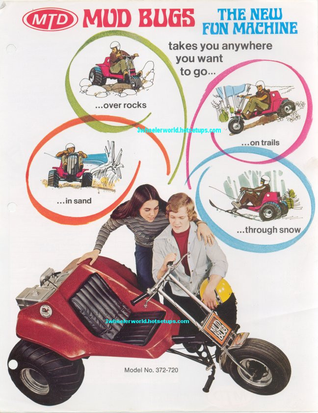 Columbia Mud bug 3 wheeler factory owners and parts manual download